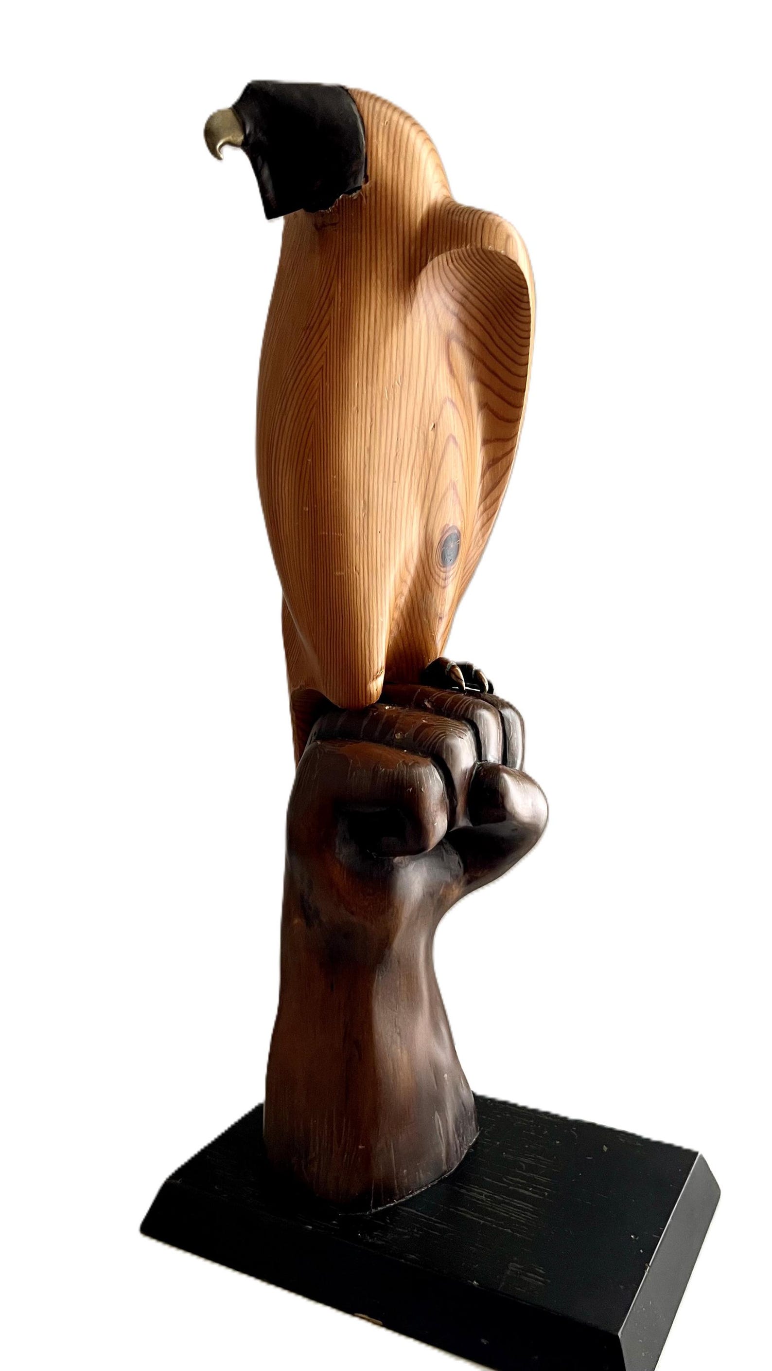 Vintage Hooded Falcon on Fist Sculpture: Sarreid, Ltd Made in Spain - Etsy