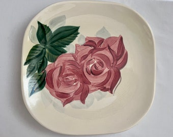 Vintage Red Wing Pottery kermis 8 1/2 Plate - Etsy