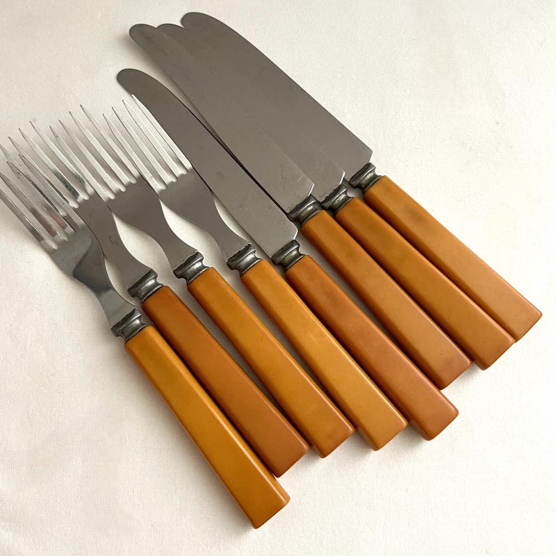 Bakelite Flatware - Etsy