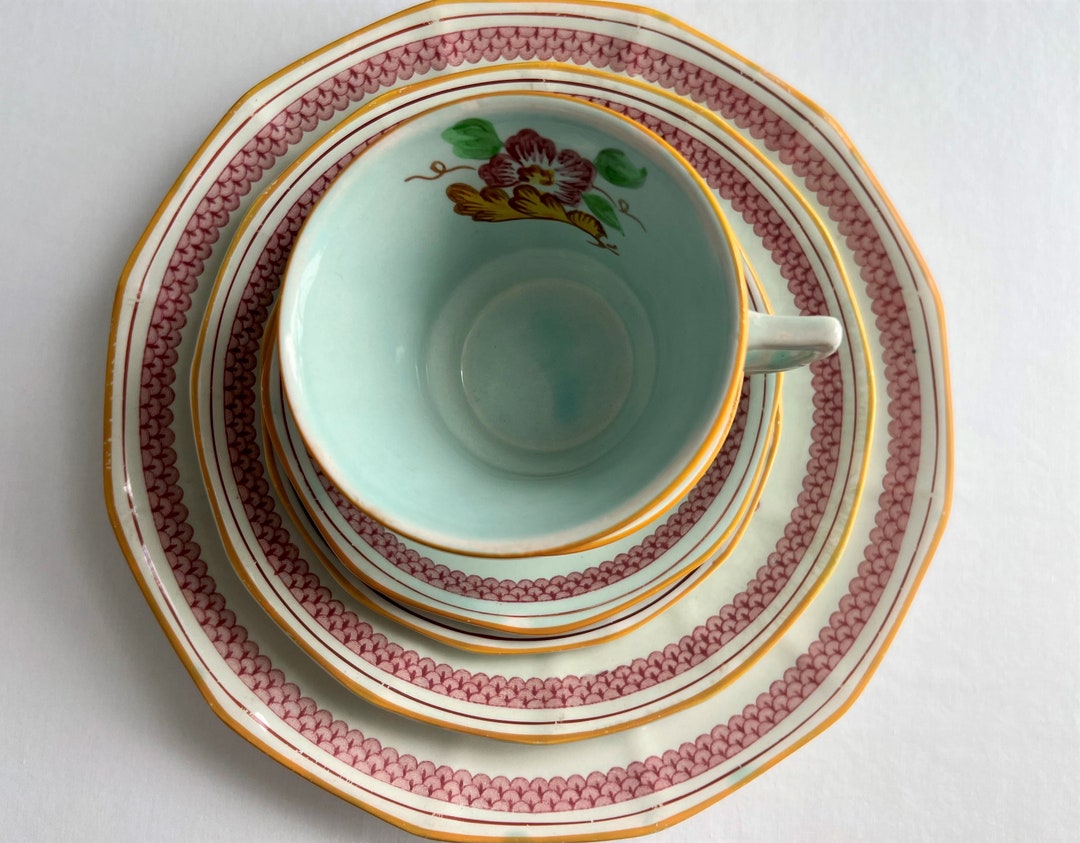 Antique CALYXWARE ADAMS English Ironstone "carolynn" Pattern Hand ...