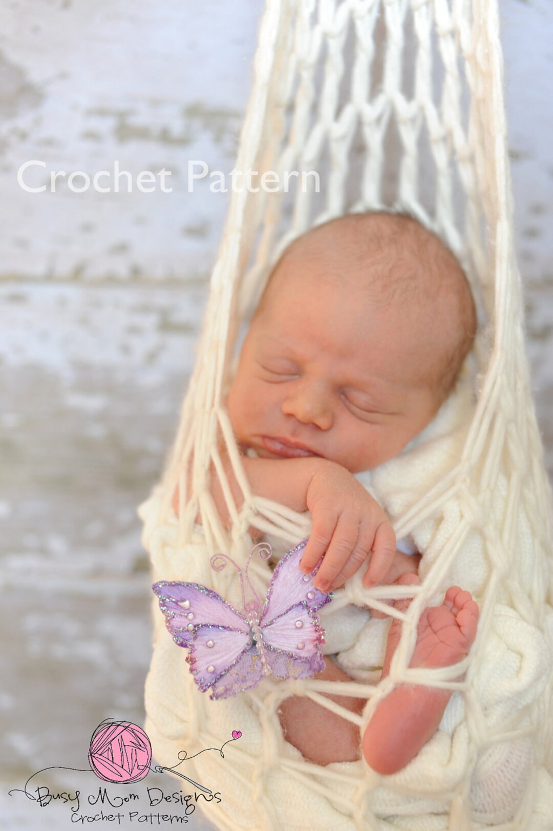 CROCHET PATTERN Stork Pouch Hanging Pod Great Beginner Pattern Quick ...