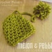 CROCHET PATTERN - Land of Nod Stocking Cap - Sizes up to 6 Months ...
