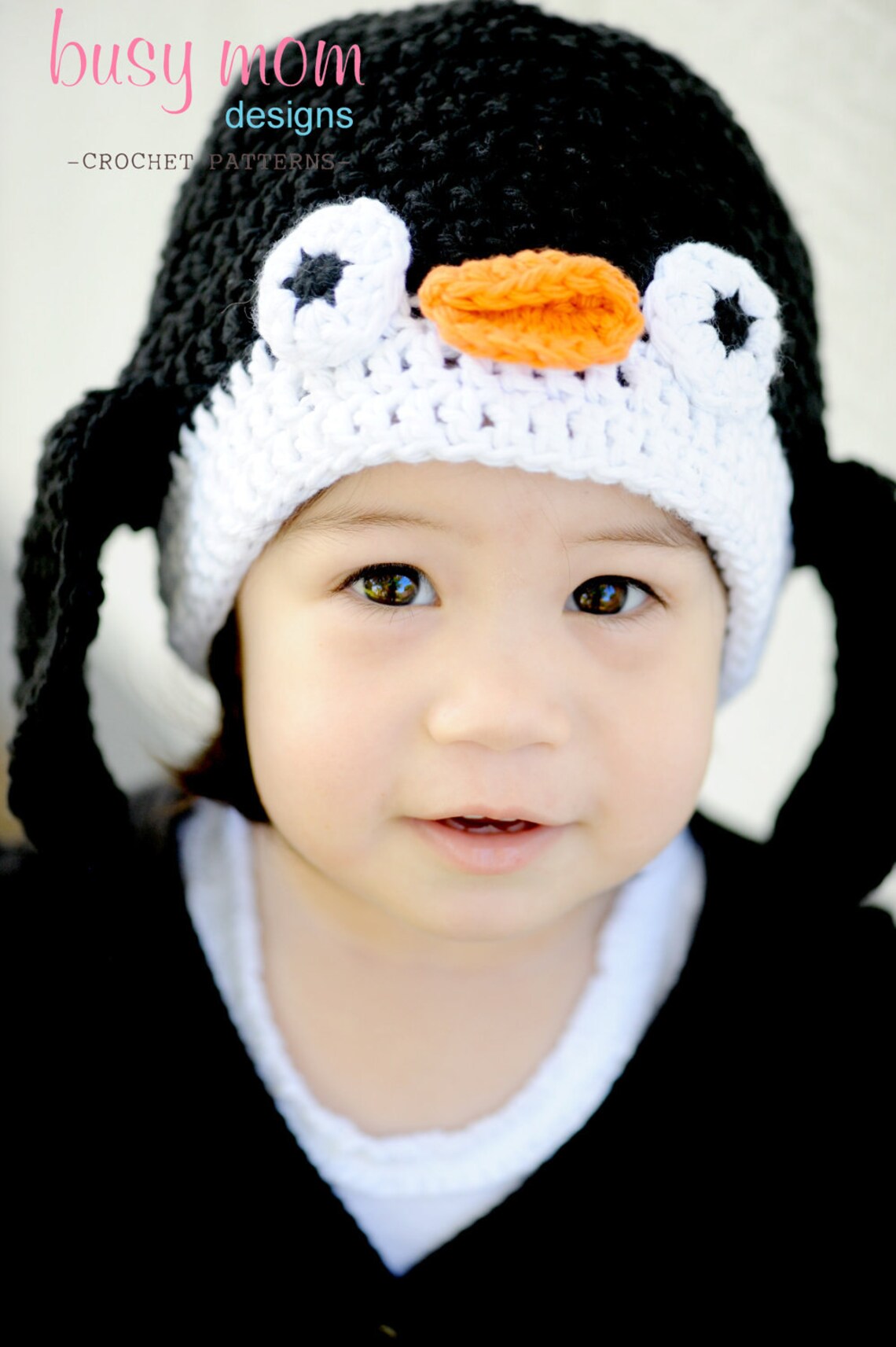 CROCHET Hat PATTERN Penguin Beanie ALL Sizes Included From - Etsy