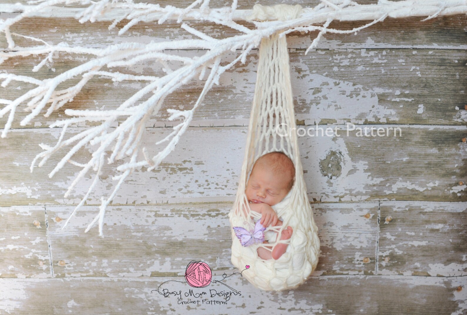 CROCHET PATTERN - Stork Pouch Hanging Pod -- Great Beginner Pattern ...