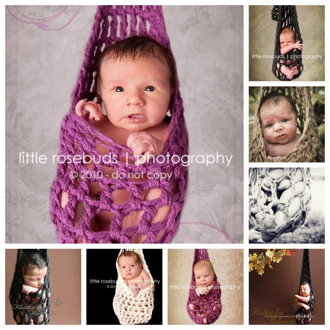 CROCHET PATTERN - Stork Pouch Hanging Pod -- Great Beginner Pattern ...