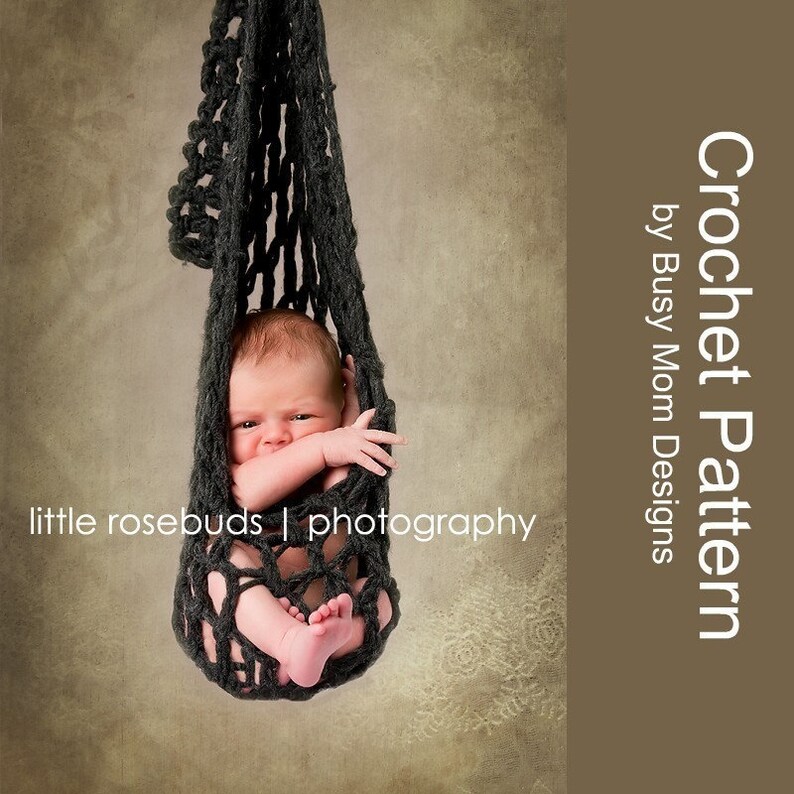 CROCHET PATTERN Stork Pouch Hanging Pod Great Beginner - Etsy