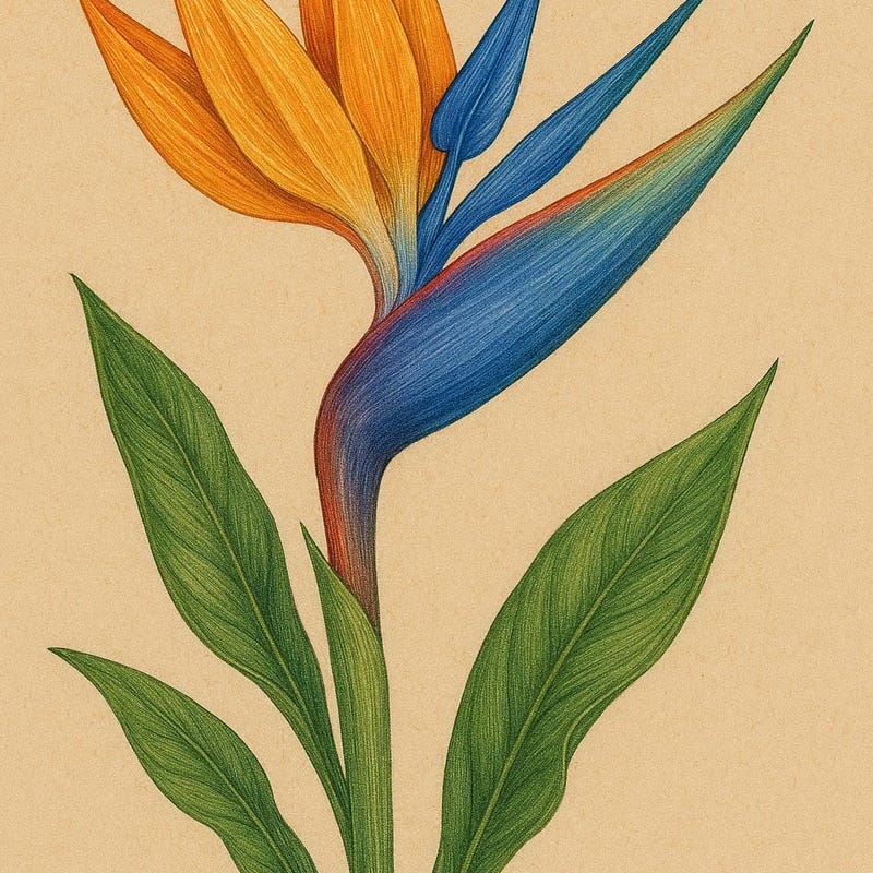 Strelitzia Art - Etsy