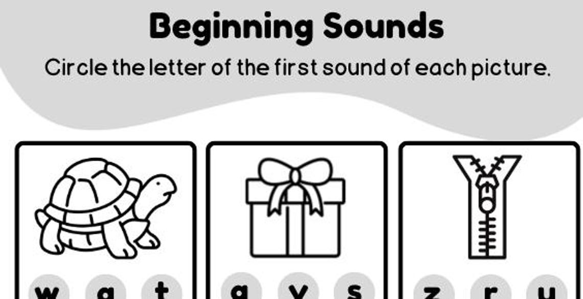 Phonics/letter Learning Templates - Etsy