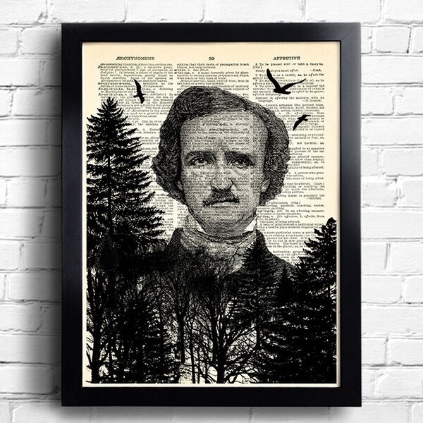 Edgar Allan Poe Poster - Etsy