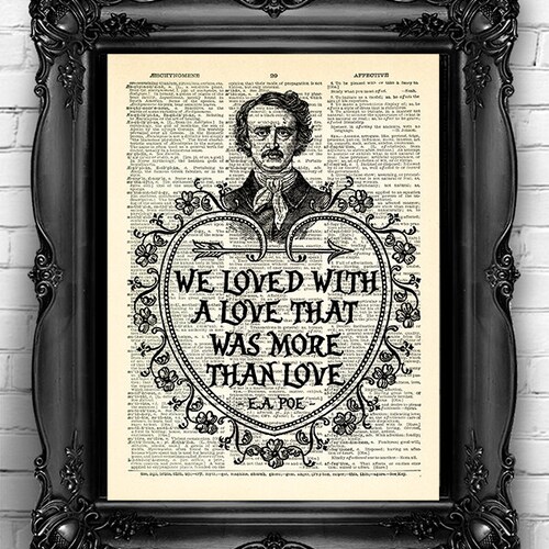 Edgar Allan Poe Wood Sign Quote Wood Sign With Saying Wooden | Etsy