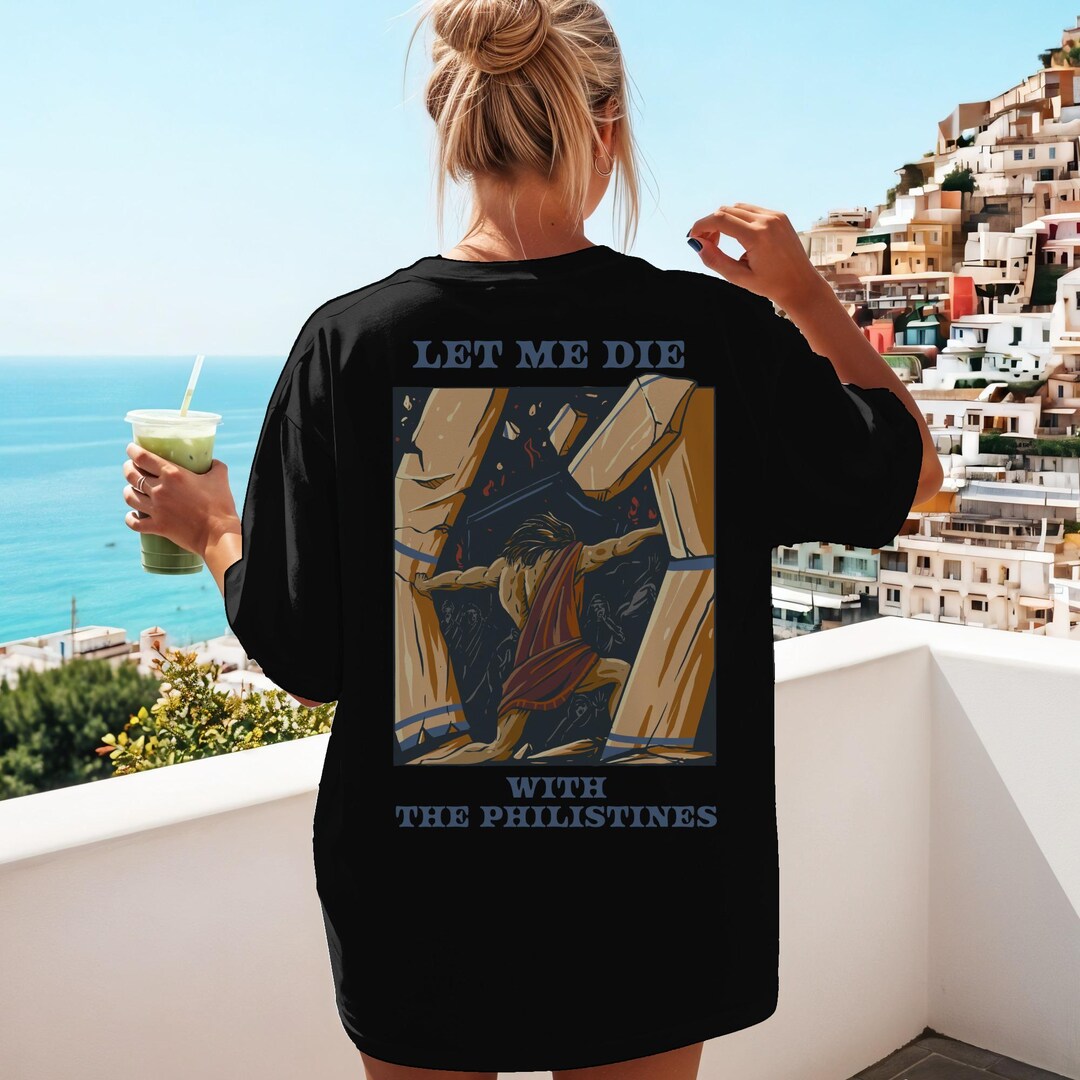 Christian T-shirt, Samson Strength, Judges 16, Comfort Colors 1717 ...