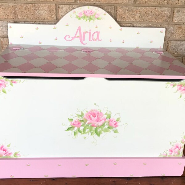 Girls Toy Box - Etsy