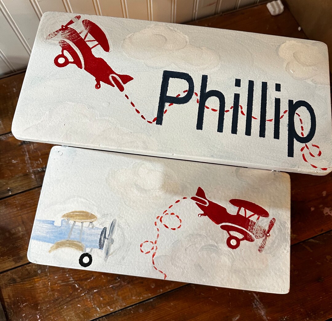 Vintage Airplanes, Red Green, Sky Blue, Grey, Bi Planes, Boys, Wooden ...