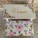 Girls Personalized Step Stool,kids Furniture, Roses, Romantic Floral ...