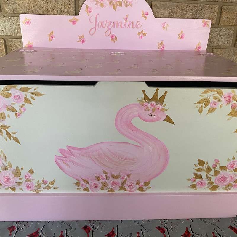 Toy Chest for Girls - Etsy