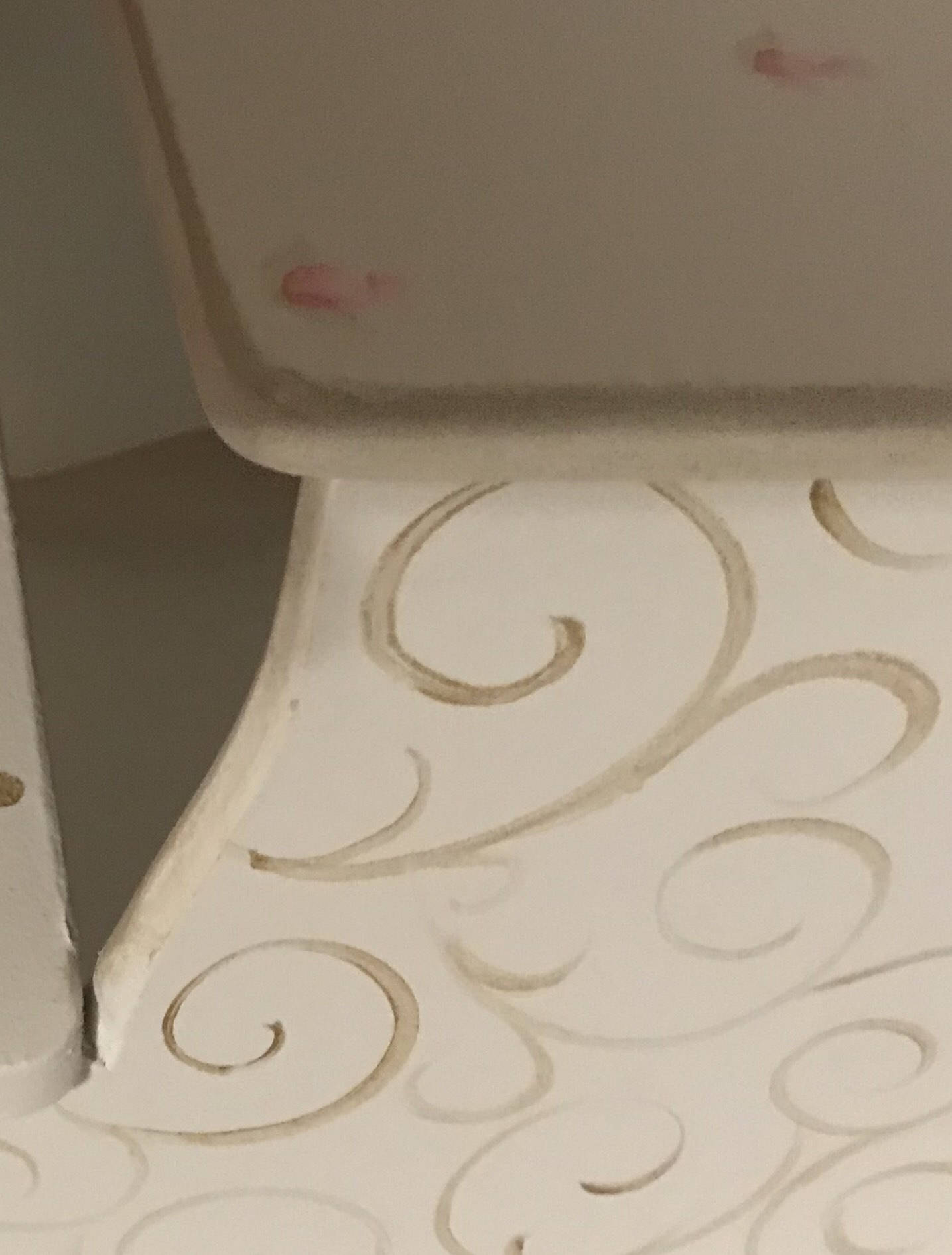 Girls Kids Step stools Peonies Rose Gold Pink Roses | Etsy