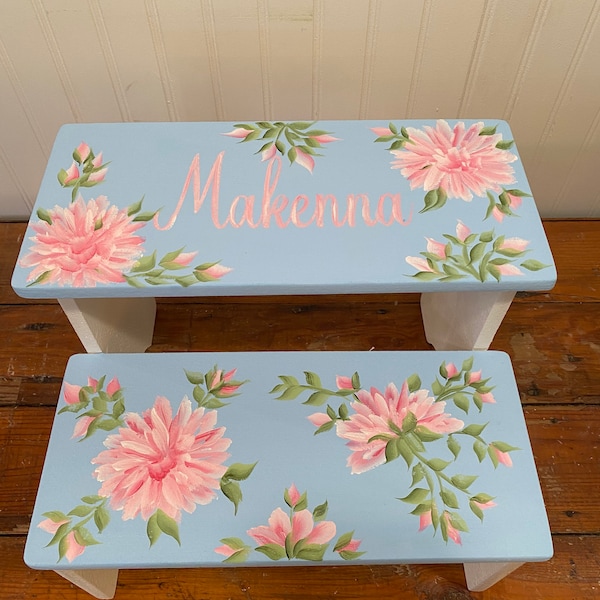 Vintage Step Stool - Etsy