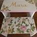 Girls Personalized Step Stool,kids Furniture, Roses, Romantic Floral ...