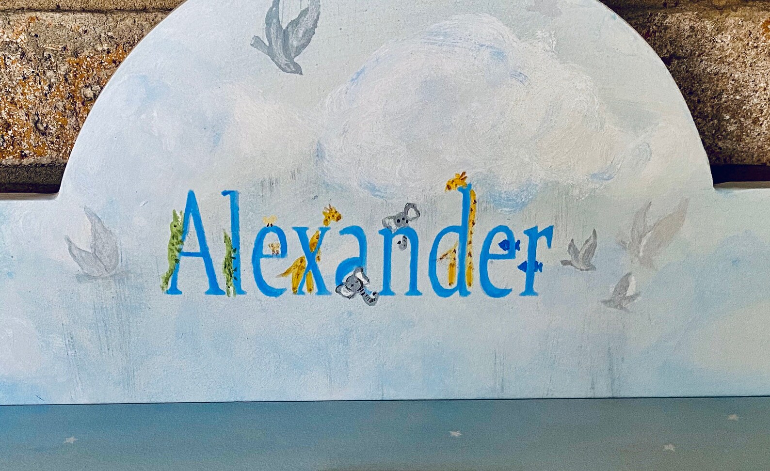 PERSONALIZED BOYS Toy Box Noahs Ark Animals 2x2 Toy - Etsy