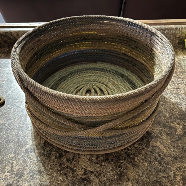 Lariat Rope Basket - Etsy