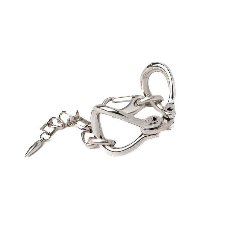 Unique Edgy Silver Bracelet, Chunky Statement Metal Cuff - Etsy Australia