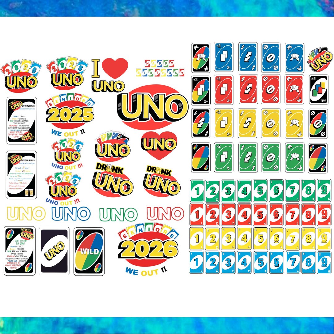 70 Files Uno Game Card SVG Bundle,card Game Svg, Play Card Svg, Drunk ...