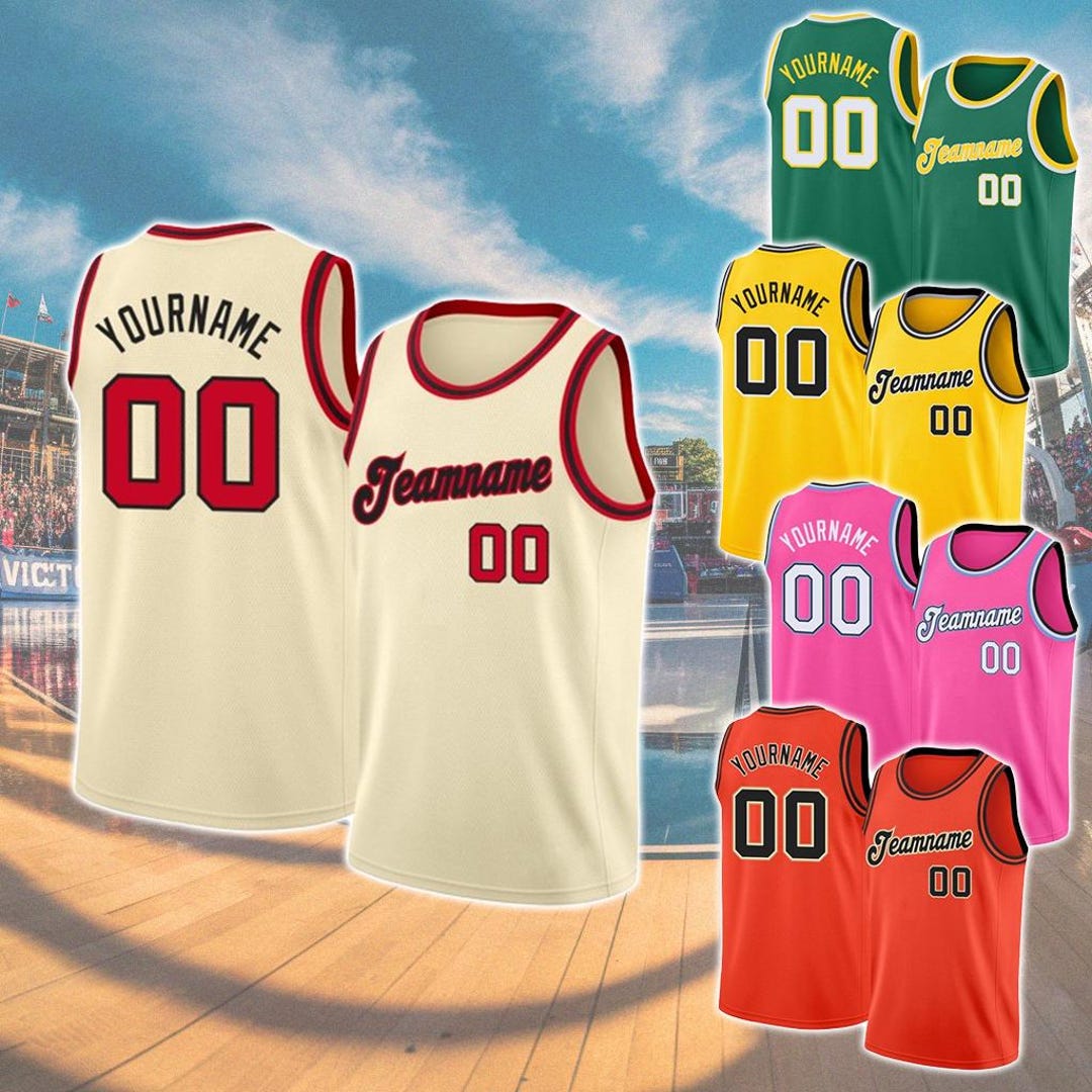 Custom Basketball Fan Uniform - Personalized Team Jersey Name Number ...