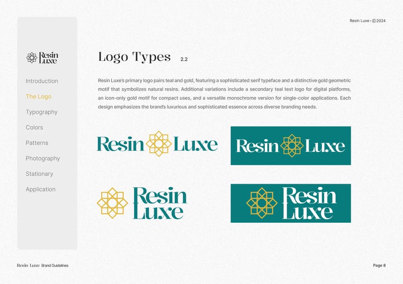 Luxury Brand Guidelines Template – Elegant Minimalist Brand Book for ...