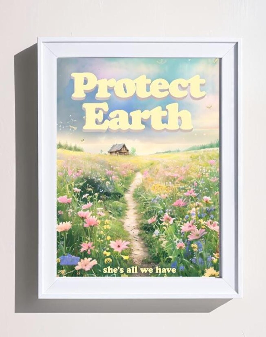 Protect Earth - Earth Day Digital Download Wall Art | Nature-inspired ...