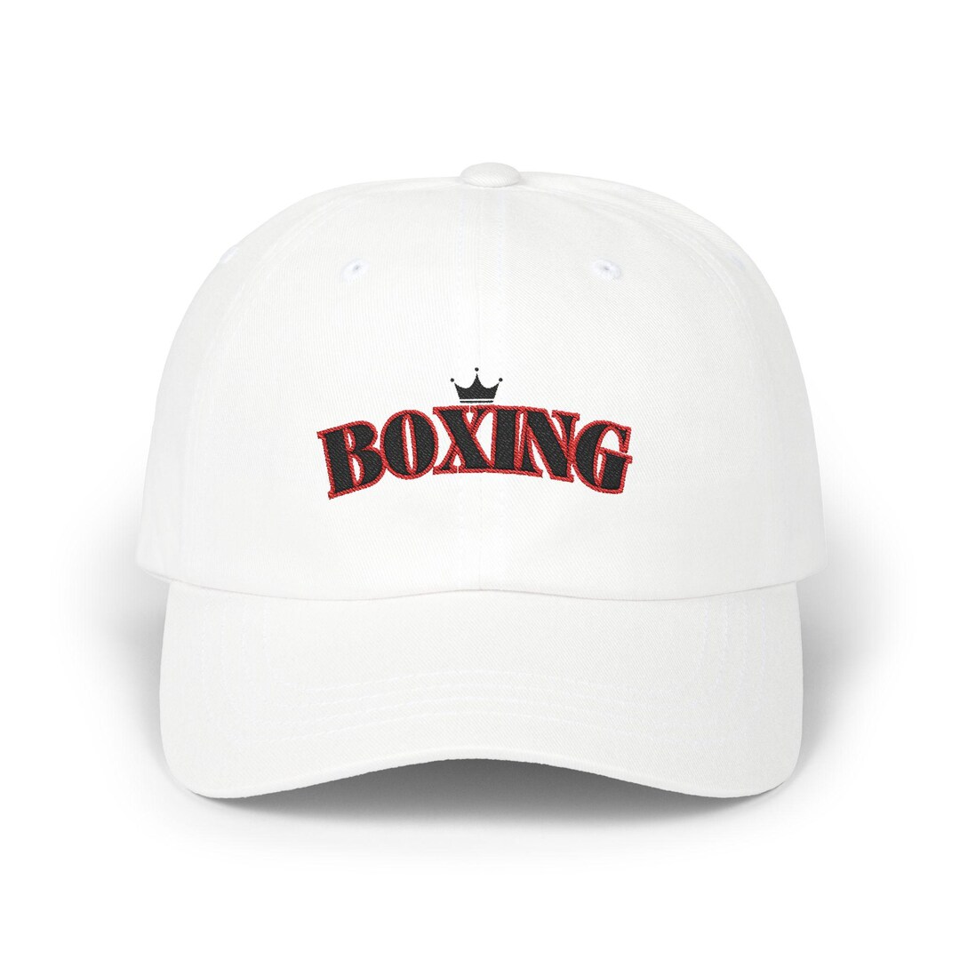 Embroidered Boxing Cap, Perfect Gift for Boxing Enthusiasts, Boxing ...