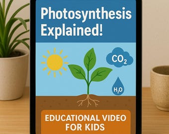 Photosynthesis Educational Video for Kids | Science Resource | Digital ...