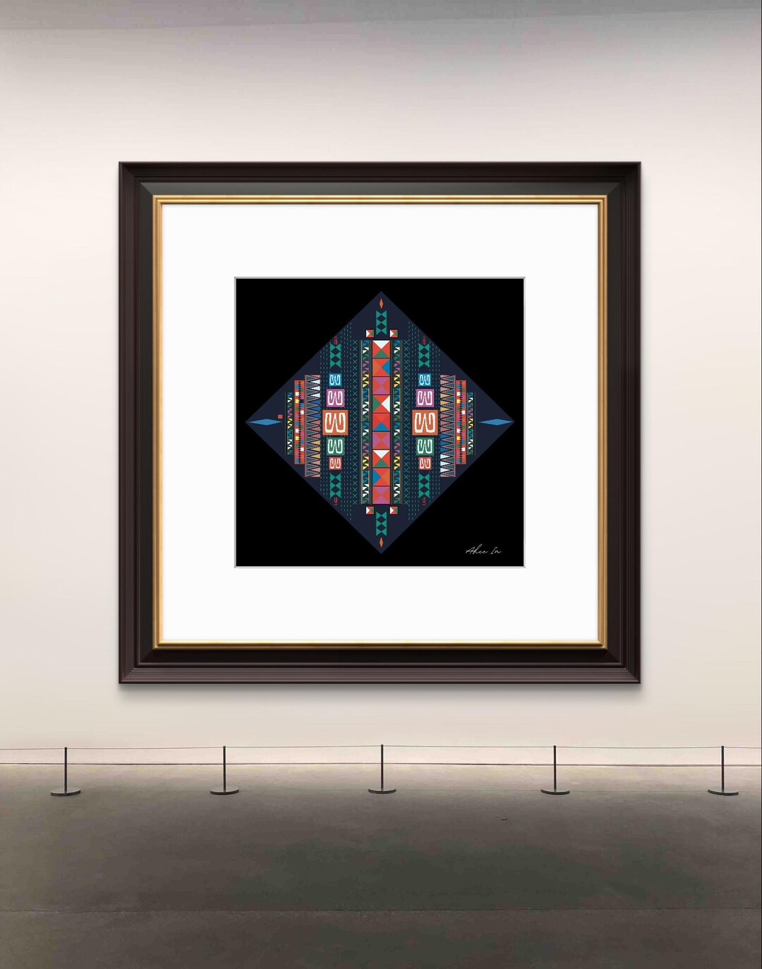 Butterfly Arrow Art Print: Tribal Abstraction (digital Download) - Etsy