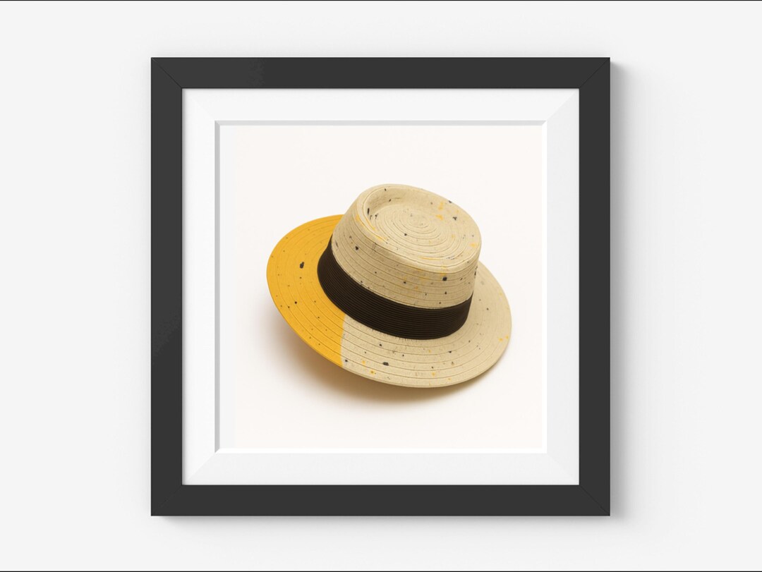 Two Color Hat - Digital File for Your Home Decor & Creativity - Modern ...