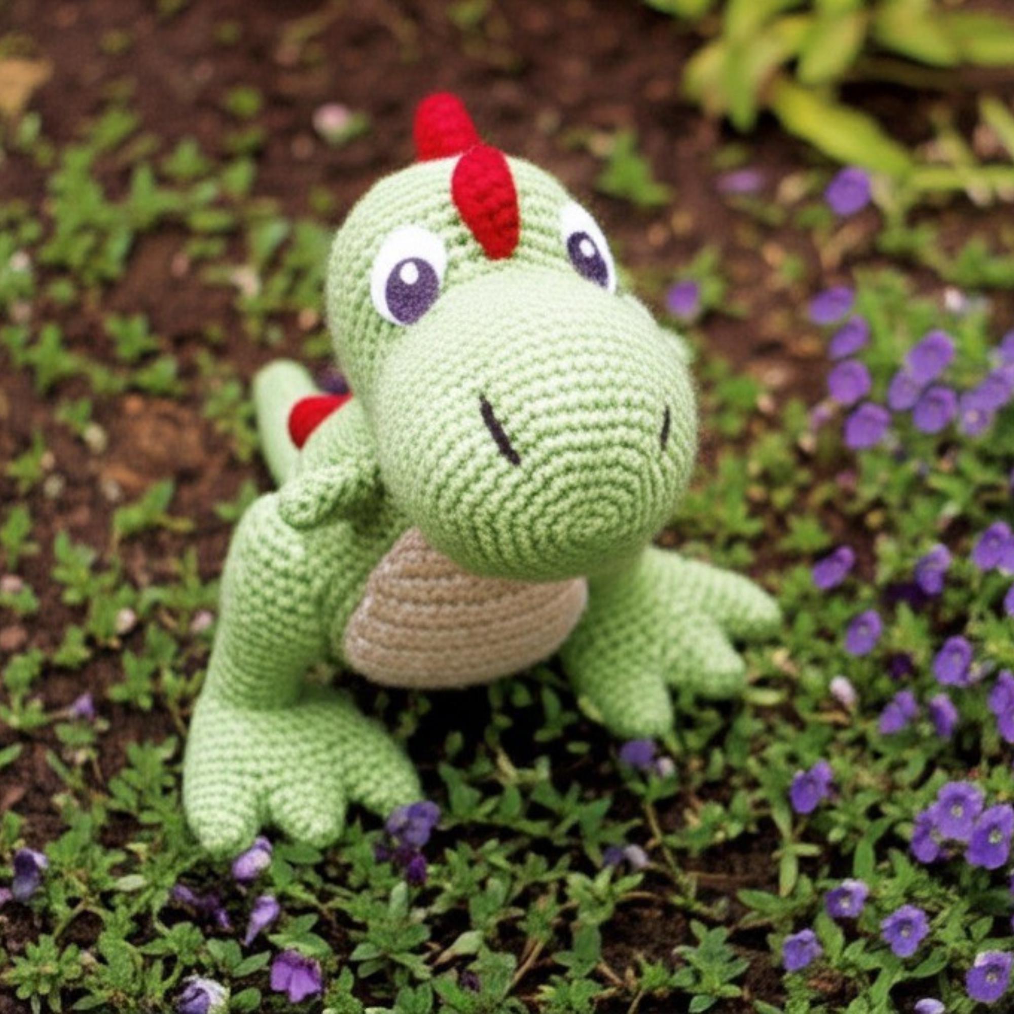 T Rex Crochet Pattern PDF | Amigurumi T Rex Pattern | Crochet T Rex | T ...