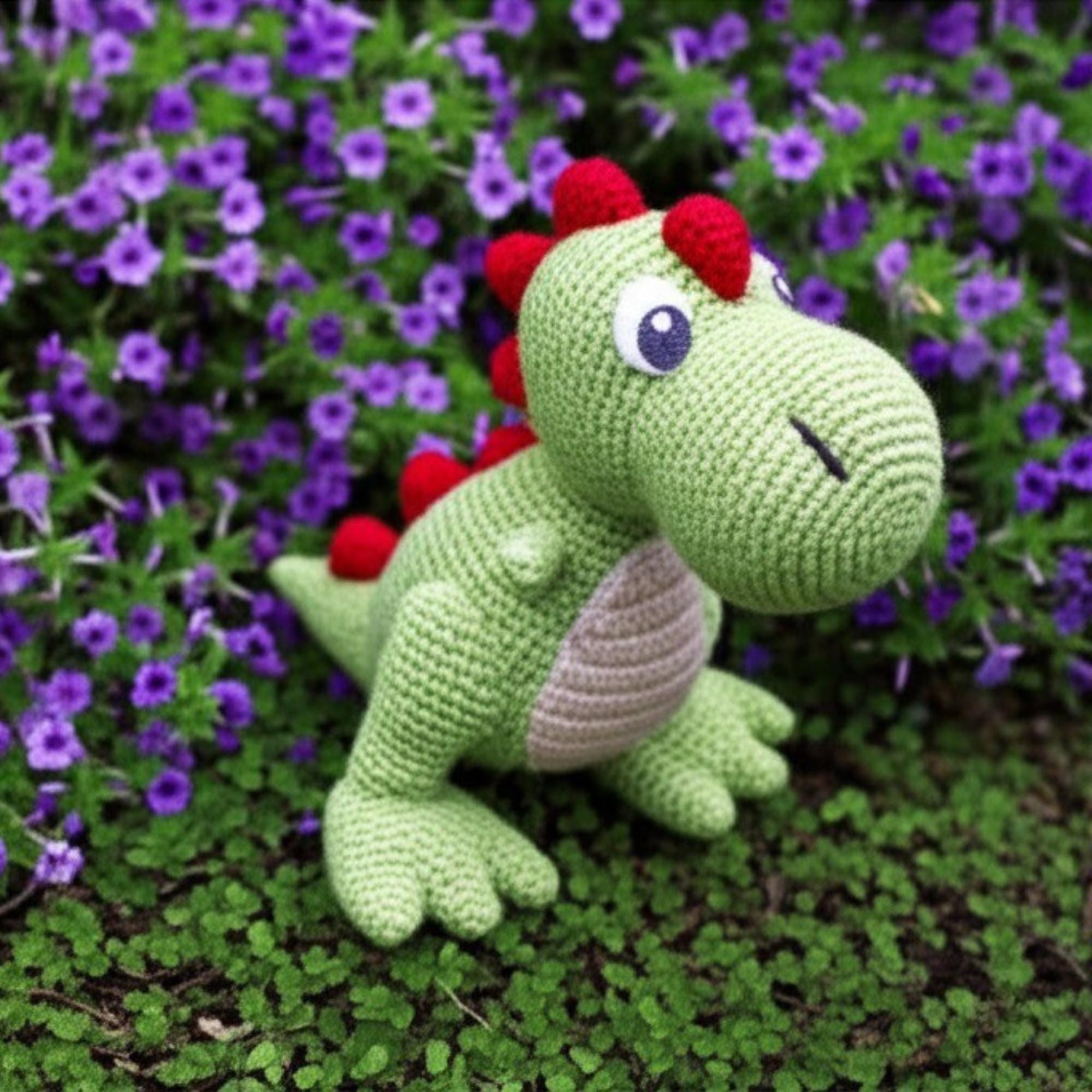 T Rex Crochet Pattern PDF | Amigurumi T Rex Pattern | Crochet T Rex | T ...