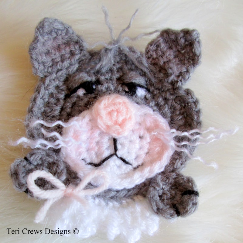 Cat Applique - Etsy
