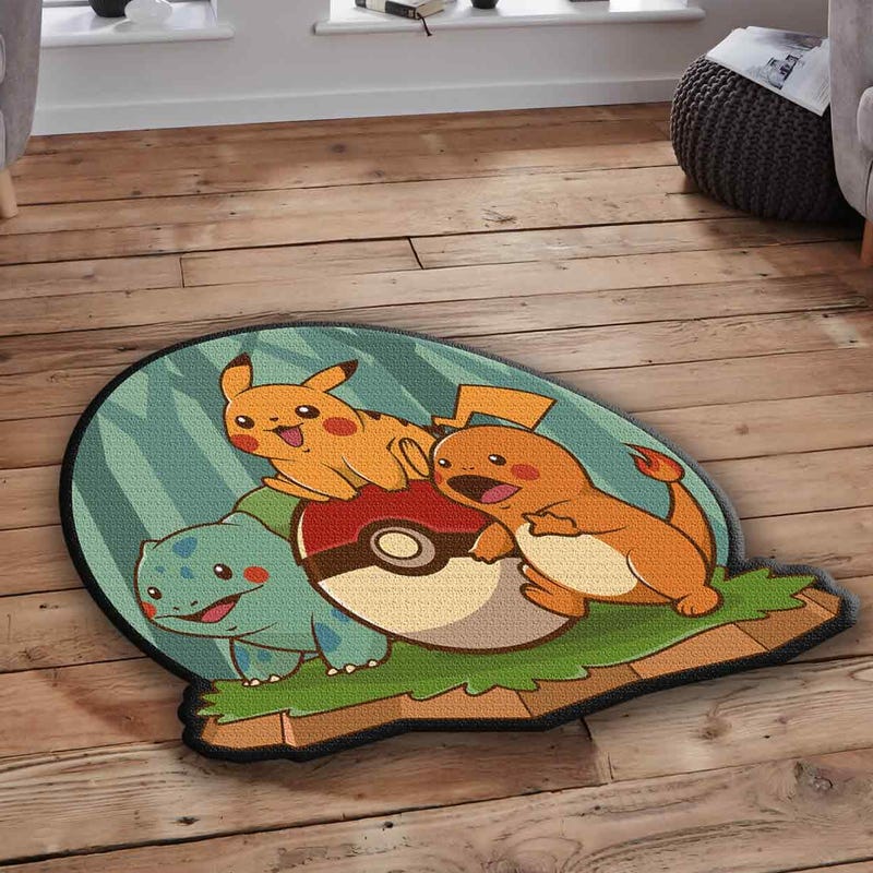 Pokemons Carpet - Etsy