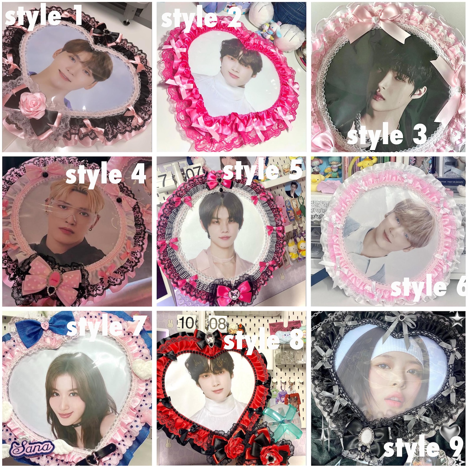 Custom Kpop Picket Cover: No Ears Style PVC and Acid Free Sleeves - Etsy