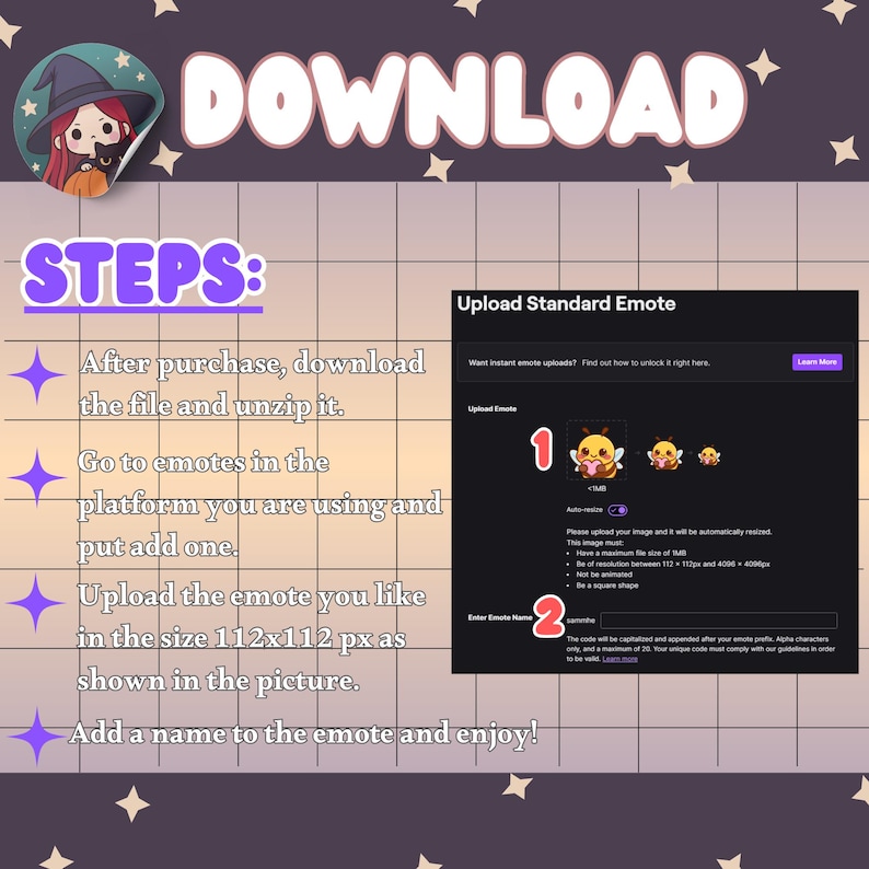 Cute BEE Twitch Emote Bundle 22x - Love, Popcorn, Raid, Clown, Cry ...