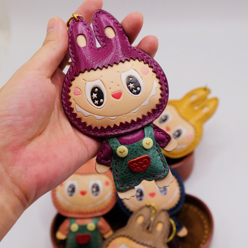 Labubu Key Chain, - Etsy