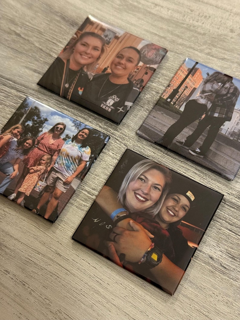 Photo Magnets | 2x2 Fridge Magnets | Custom Photos | Personalized Gifts ...