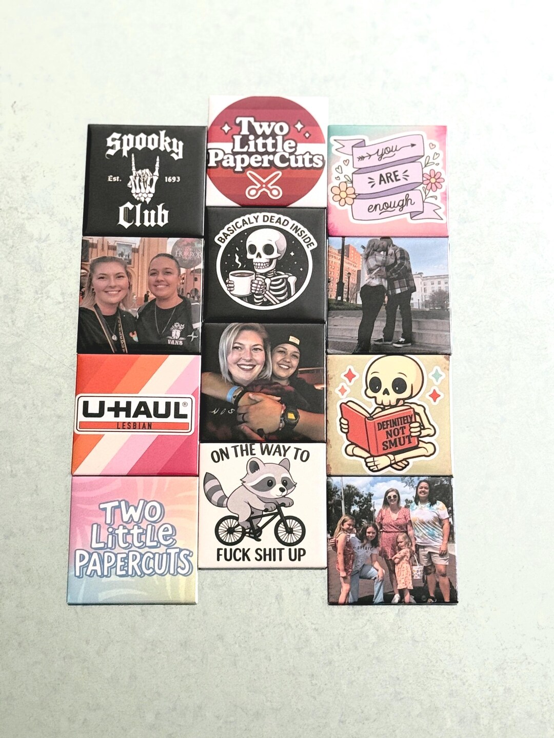 Photo Magnets | 2x2 Fridge Magnets | Custom Photos | Personalized Gifts ...