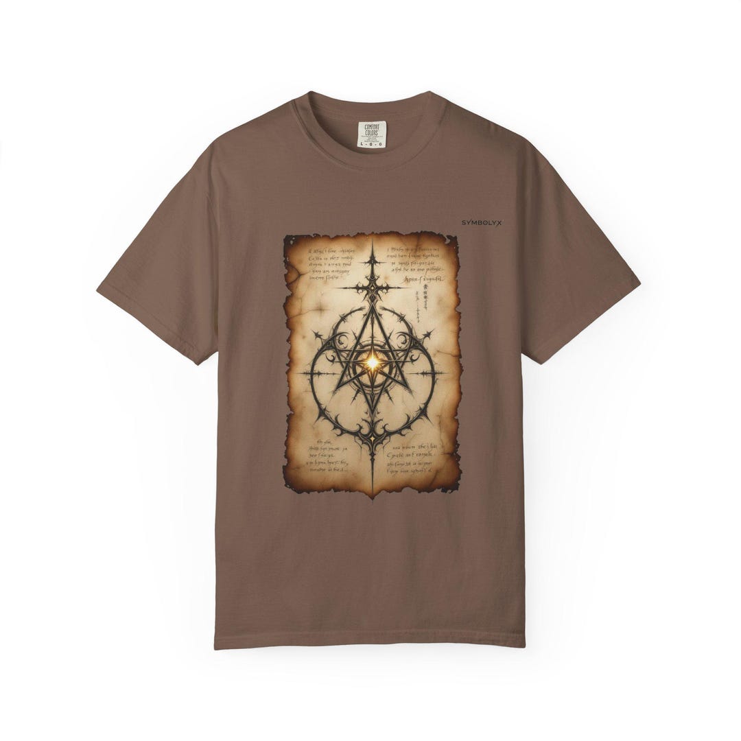Symbolyx Occult Sigil of the Goetia Unisex T-shirt, Ritual Design Tee ...