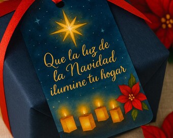 Spanish Christmas Gift Tags | Holiday Printable (digital Download) - Etsy