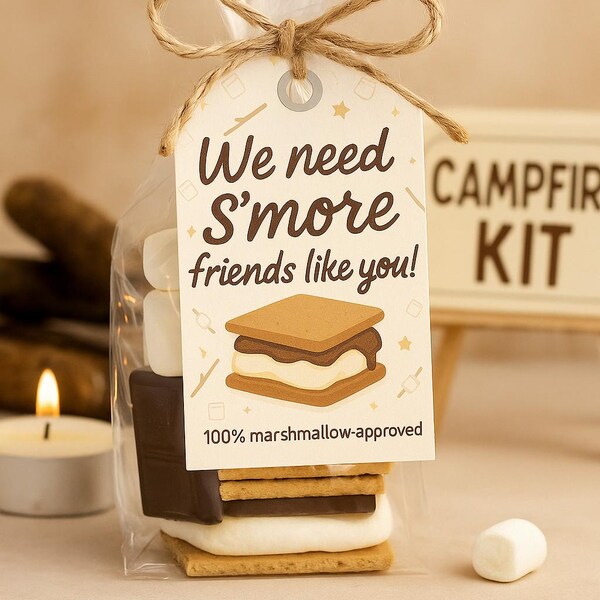Smores Tag - Etsy