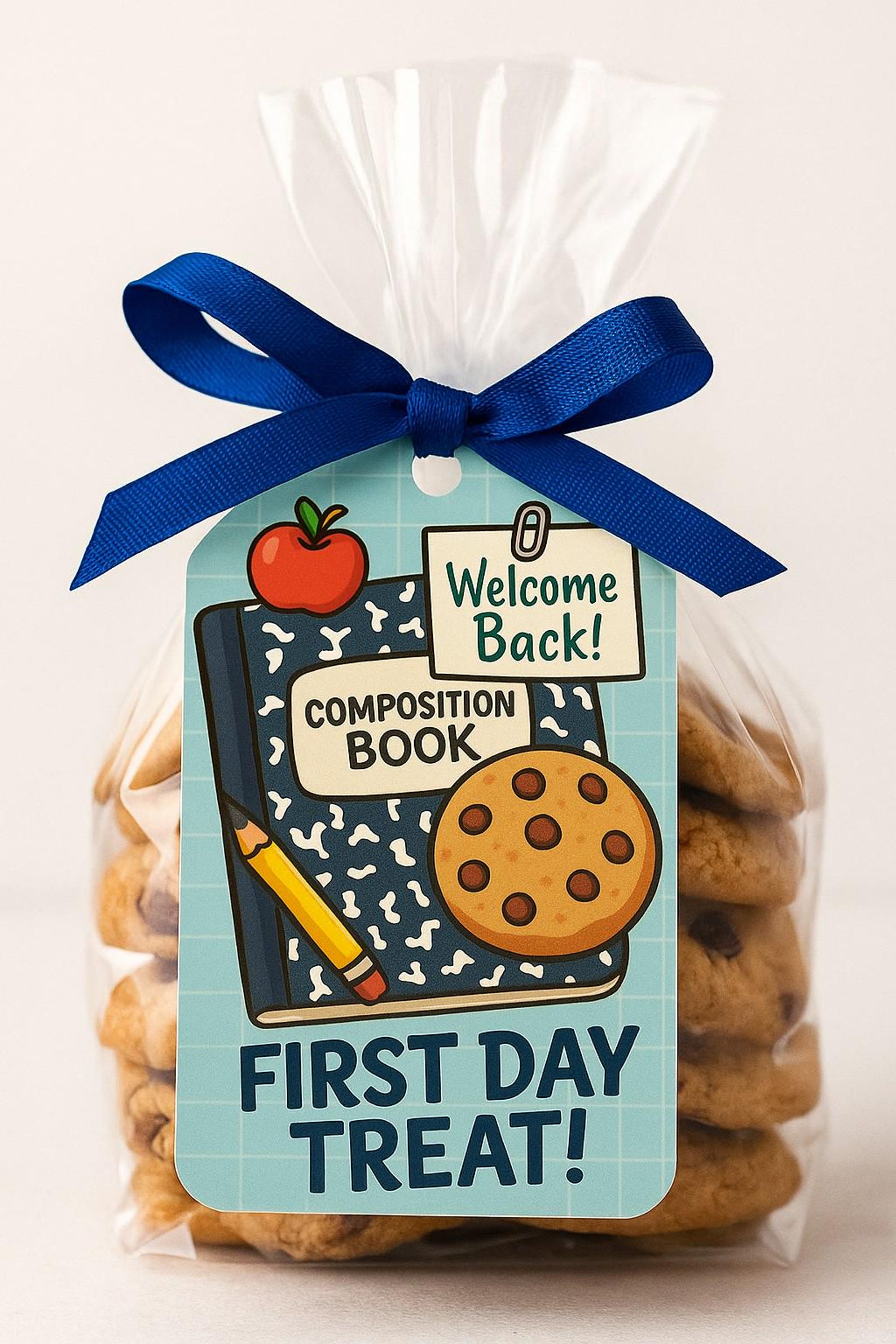First Day of School Tags - Printable Welcome Back Treat Label With ...