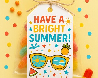 Have a Bright Summer Tag – Printable End of Year Gift Tag for Students ...