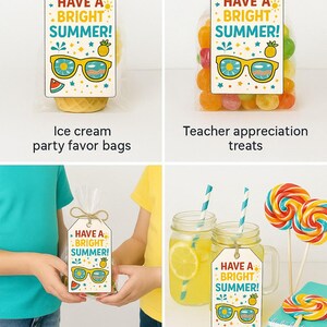 Have a Bright Summer Tag – Printable End of Year Gift Tag for Students ...