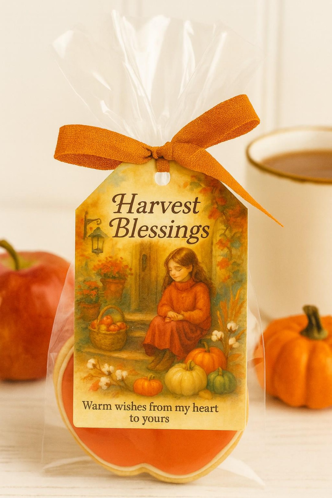 Harvest Blessings Gift Tags Printable | Fall Gift Tags | Thanksgiving ...