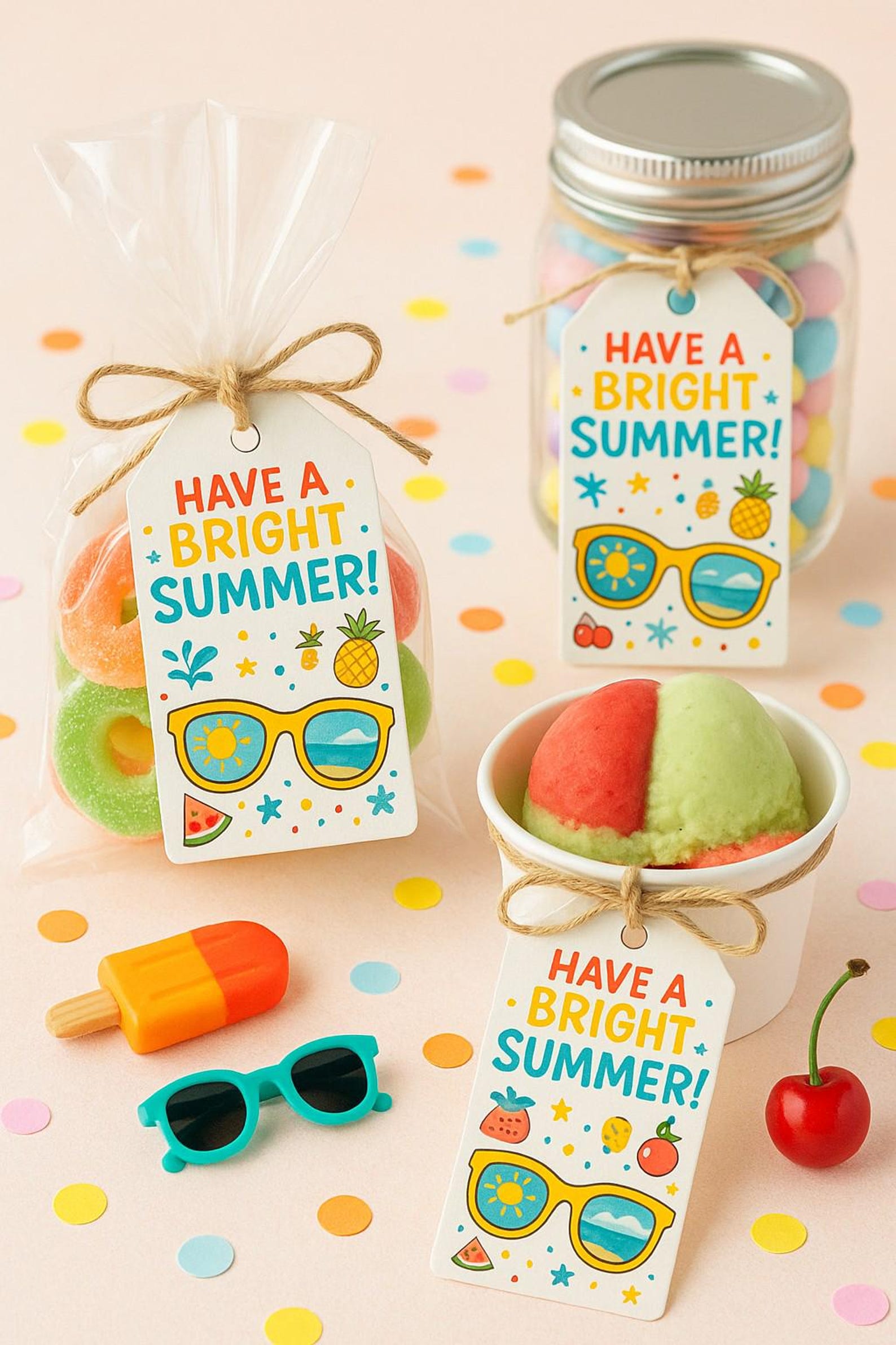 Have a Bright Summer Tag – Printable End of Year Gift Tag for Students ...